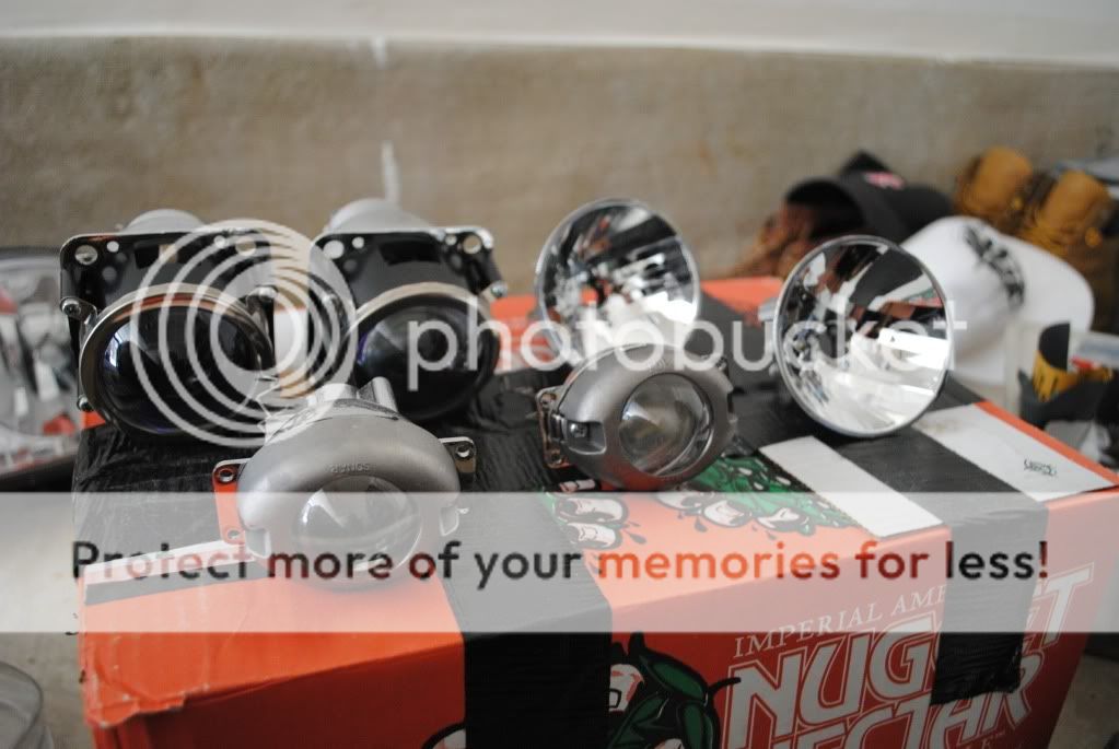 FS: Projector lenses 2 headlight, 2 foglight, 2 highbeam reflectors ...