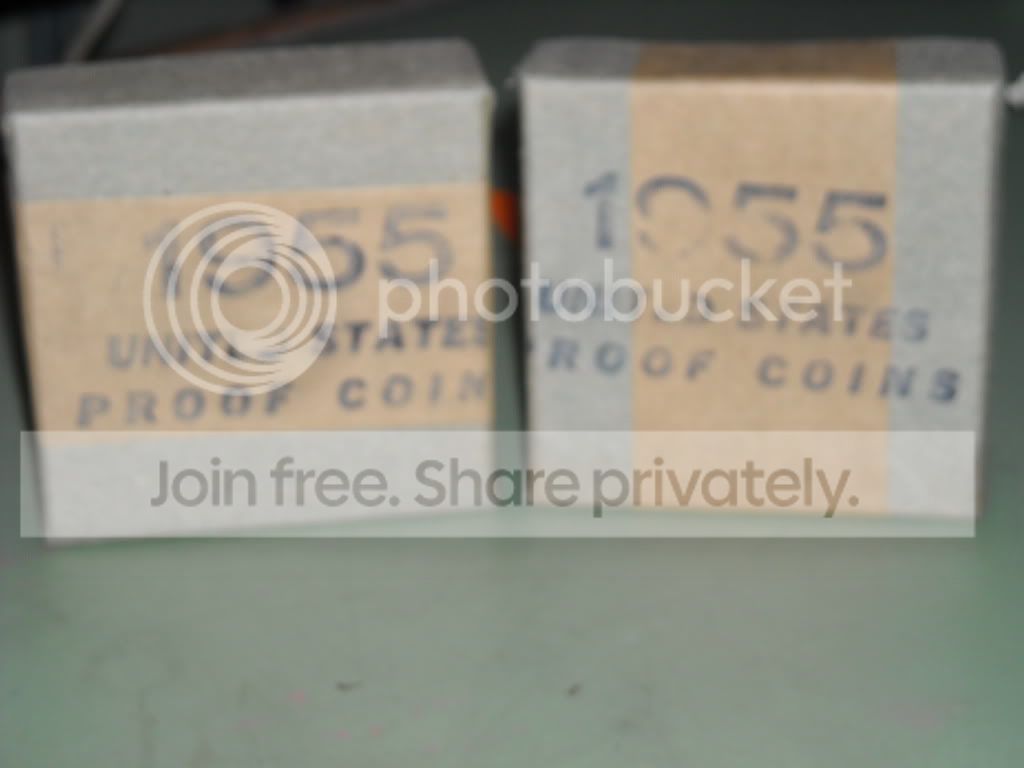 FSH - New stuff: 1955 Sealed box proof sets (2 unit) , proof eagles ...