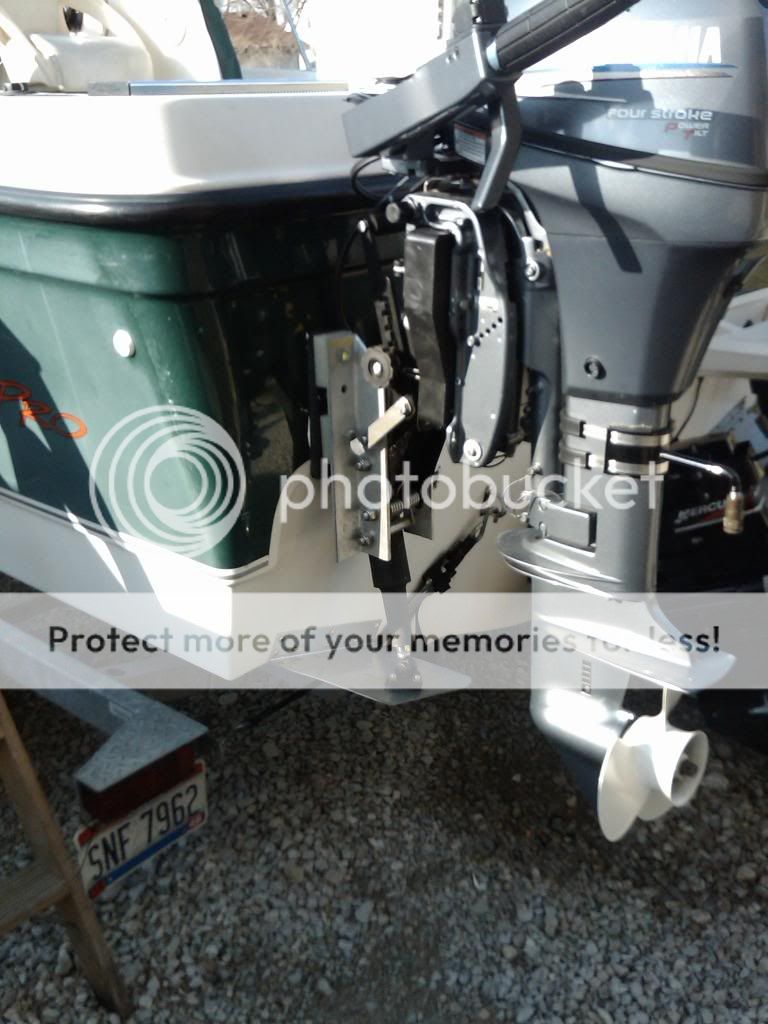 Garelick Kicker Motor Bracket Mod | Ohio Game Fishing