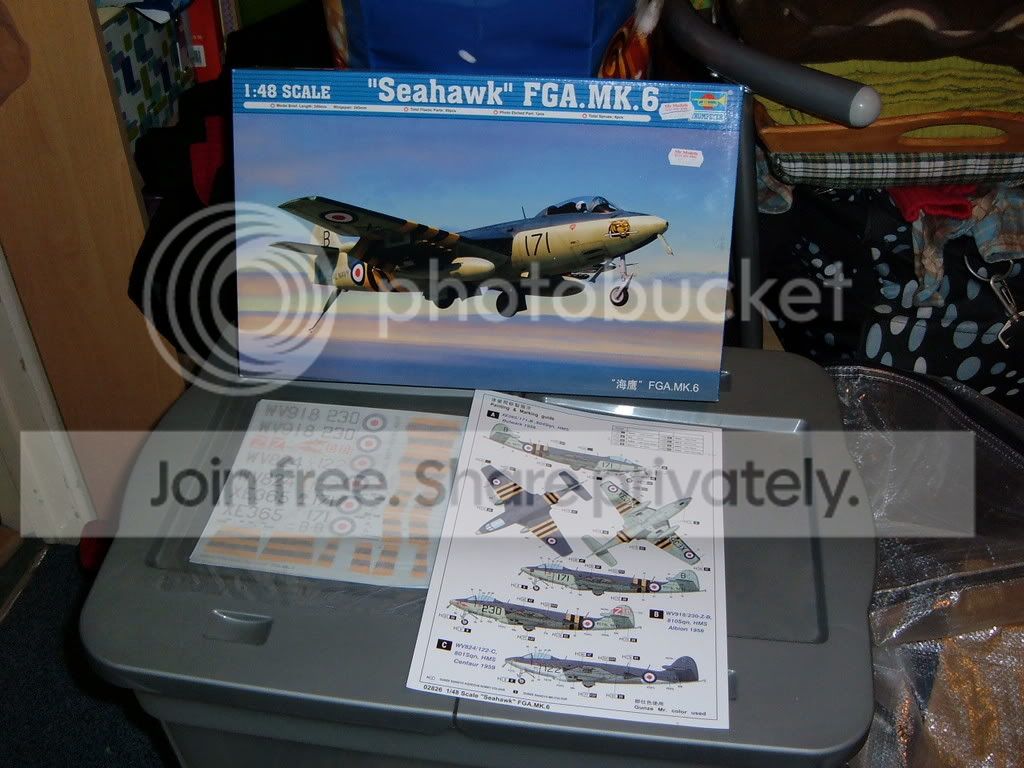 Trumpy Seahawk FGA Mk6 1:48th - Build Threads - Britmodeller.com