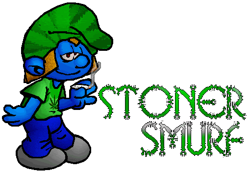 Stoner Smurf gif by faxyems | Photobucket