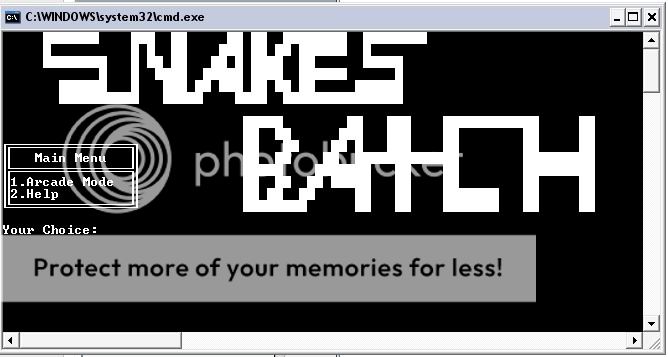 [Batch] Snake Game | RaGEZONE - MMO Development Forums